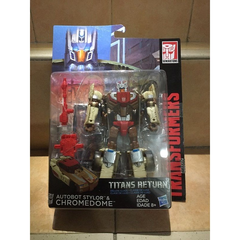 Transformers Titans Return Autobot Stylor & Chromedome | Shopee Malaysia