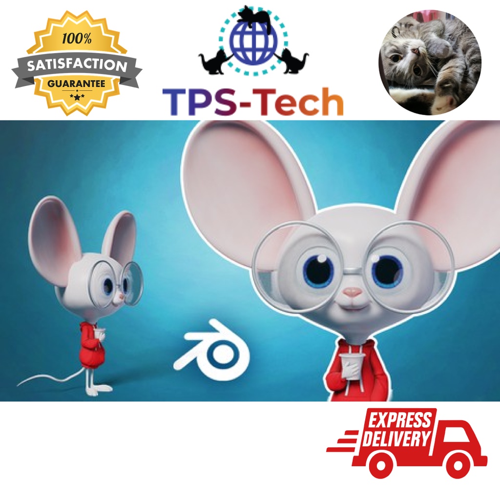 Course Udemy Absolute Beginners 3d Character In Blender Course Shopee Malaysia 