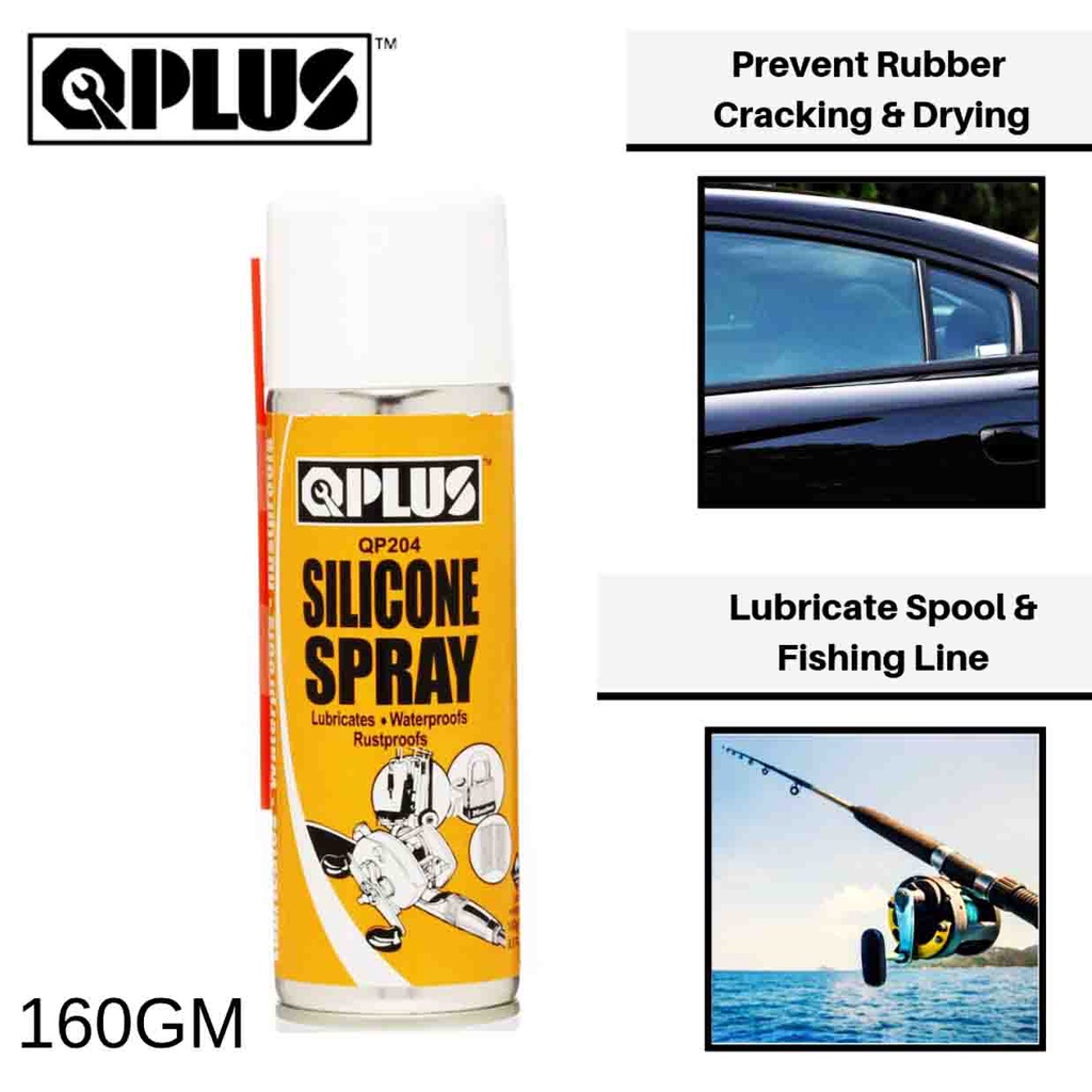 QPLUS QP204 SILICONE SPRAY (160G) | Shopee Malaysia