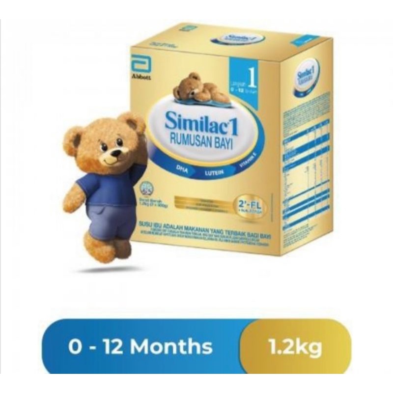 Similac Step 1 - 1.2kg (Exp: Aug 2025) | Shopee Malaysia