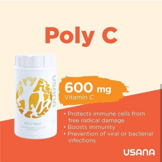 Usana Poly C (Full Bottle) | Shopee Malaysia