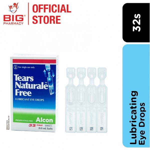 Alcon Tears Naturale Free (32 Vials x 0.8ml) | Shopee Malaysia