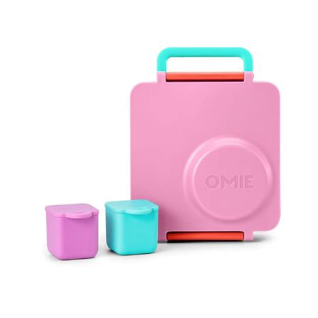 OmieBox Bento Box + OmieDip (2 pack) Leakproof Dips Containers To Go ...