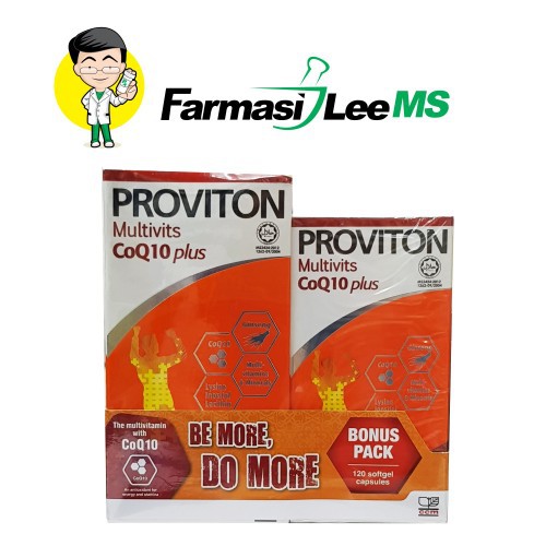 Proviton Multivits CoQ10 Plus (90 + 30's) (Exp 12/2025) | Shopee Malaysia