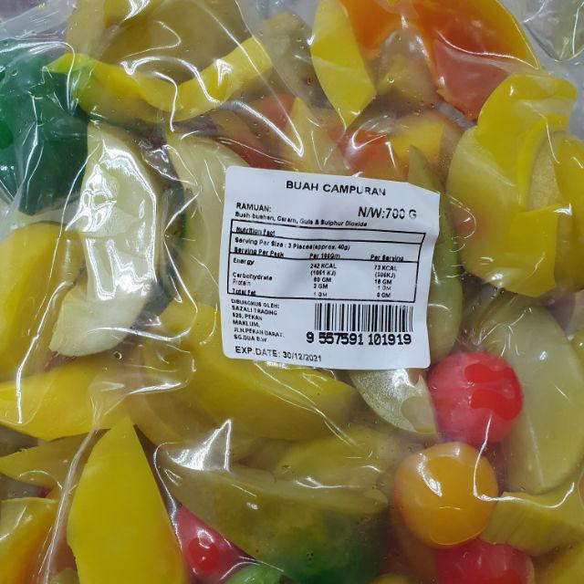 Jeruk Pelbagai Jenis Buah HALAL Pelam/Betik/Campur/ Jeruk Madu 700g-800g | Shopee Malaysia