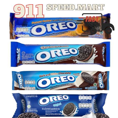 [911] Kraf Oreo Sandwich Cookies (123.5/133)gm | Shopee Malaysia
