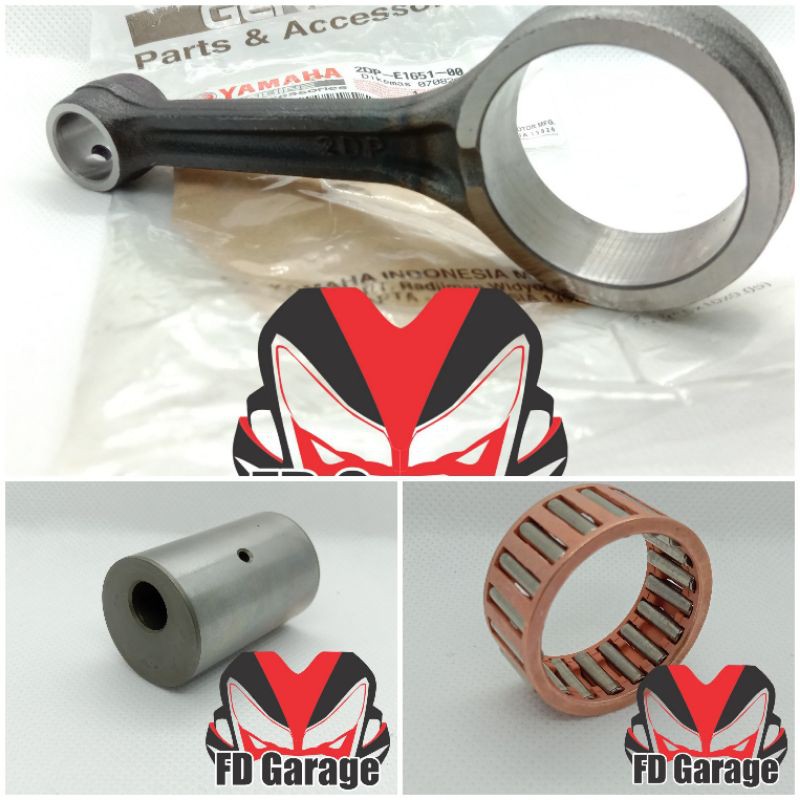 CON. ROD SET 100% YAMAHA PARTS NVX155/AEROX155 [B63-E1681-00/93310 ...