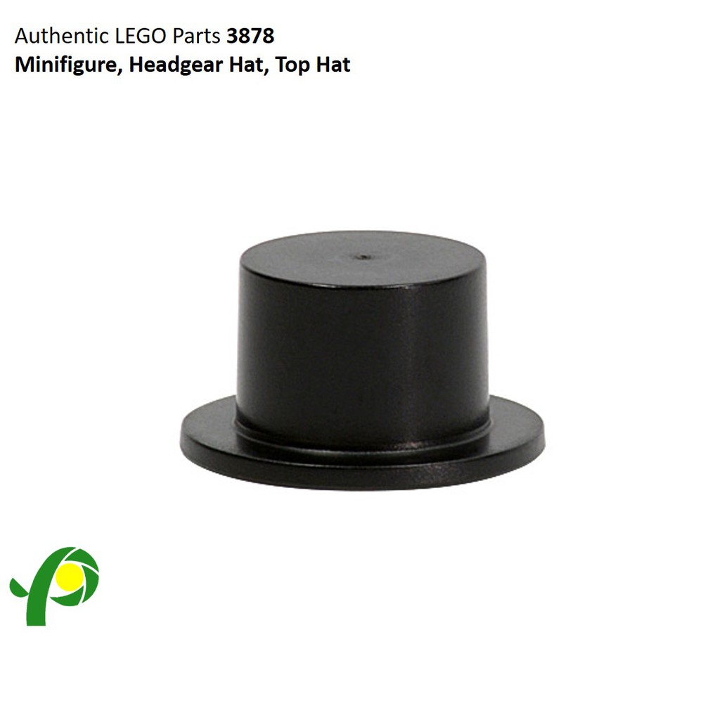 LEGO Parts 3878 Minifigure Headgear Hat Top Hat Minifig | Shopee Malaysia