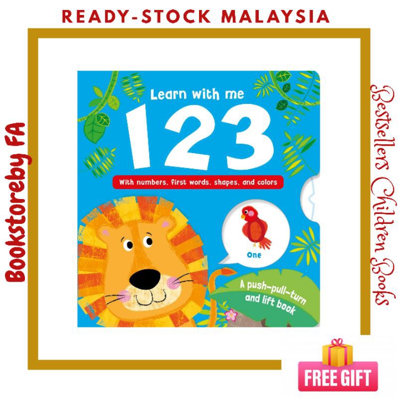 🔥HOT SELLING🔥LEARN 123 WITH ME BOARD BOOK LEARN NUMBERS BUKU BELAJAR ...