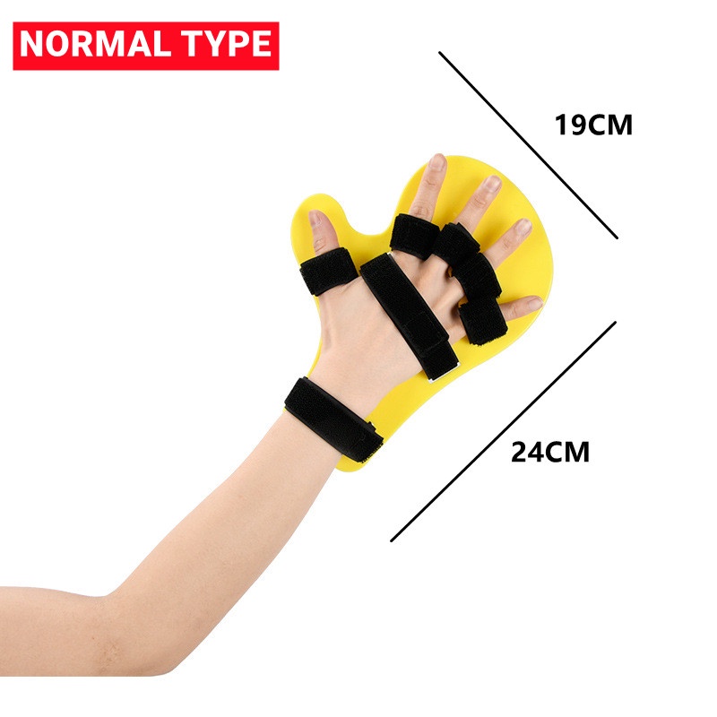 FY Adult Adjustable Kid Hypertonia Orthotics Splint Board Finger Wrist ...