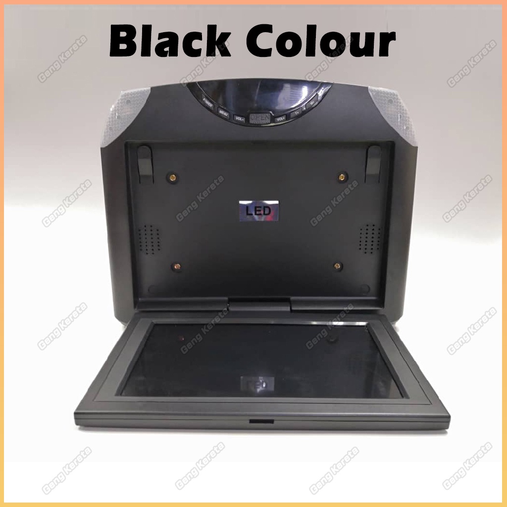 Ultra Slim AV Roof Monitor HD LCD Car Flip Down Roof Kereta Bumbung ...