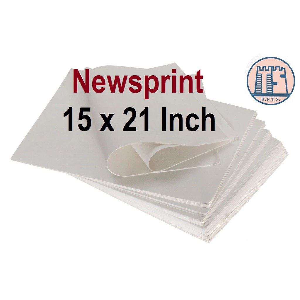 200Pcs/400pcs 15" x 21" Newsprint Packing Wrapping Paper | Shopee Malaysia