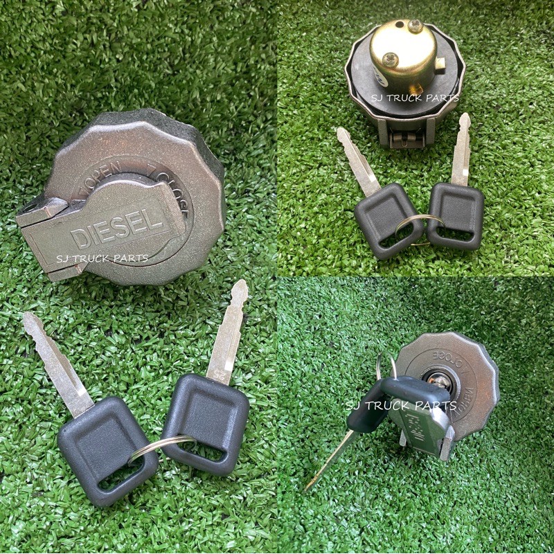 TOYOTA DYNA DIESEL FUEL TANK CAP WITH 2KEY(1TON-5TON) PENUTUP MINYAK ...