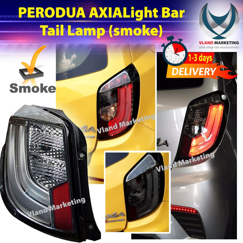 PERODUA AXIA Light Bar Tail Lamp Light Axia lampu belakang (Kiri ...