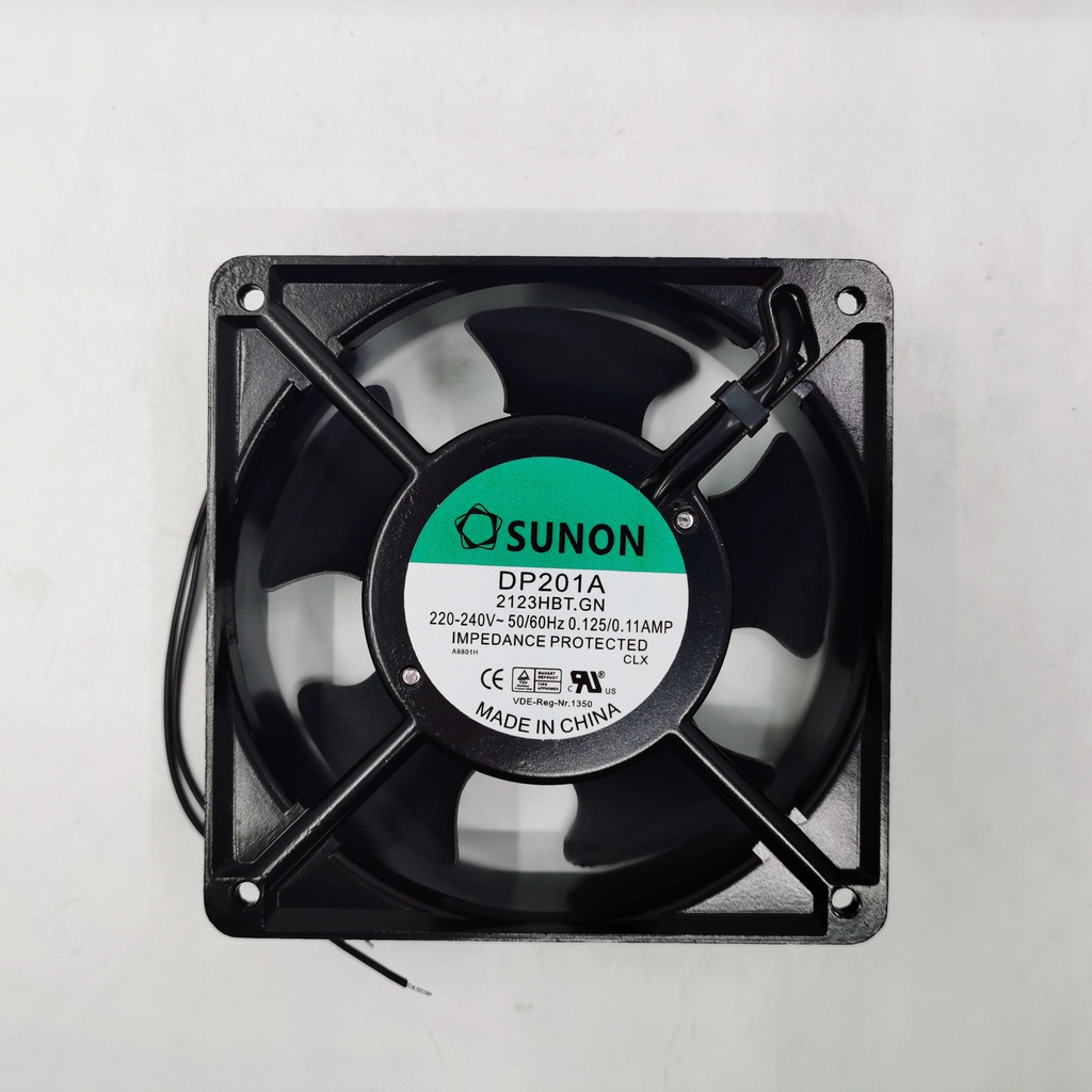 Brand New SUNON Jianzhun 12038 220V Cabinet Fan DP201A 2123HBT.GN Ready ...