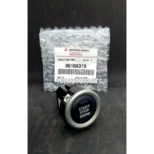 Original Mitsubishi Push Start Switch Button 8610A319 MIRAGE ATTRAGE ...