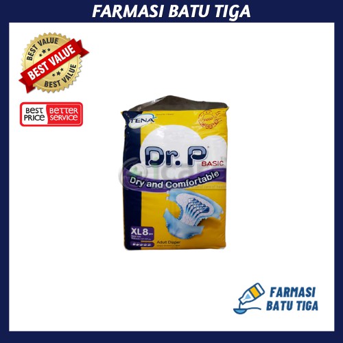 TENA DR P ADULT DIAPERS BASIC SIZE XL 8PCS | Shopee Malaysia