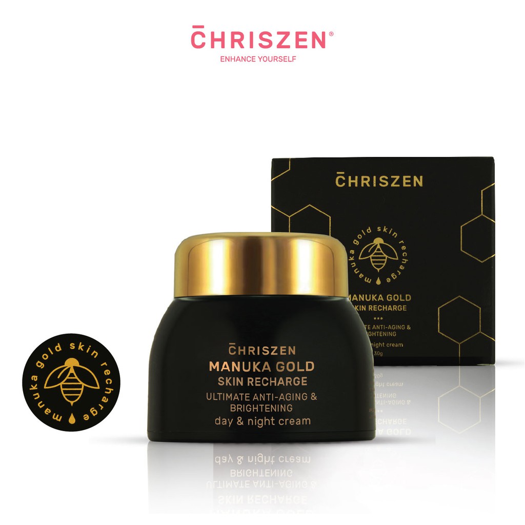 Chriszen Manuka Gold Skin Recharge Day & Night Cream | Shopee Malaysia