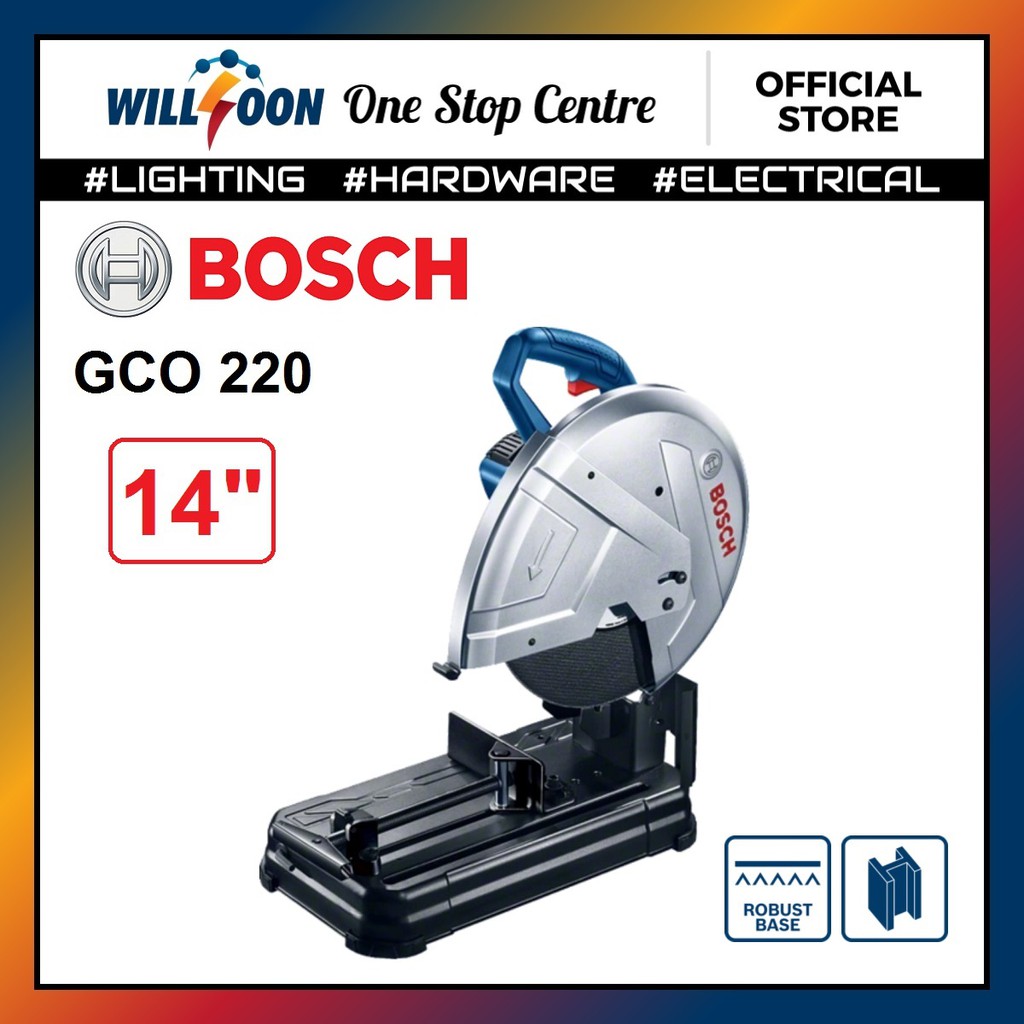 BOSCH GCO 220 Metal Cut off Saw / Cut off Grinder Chop Saw GCO220 ...
