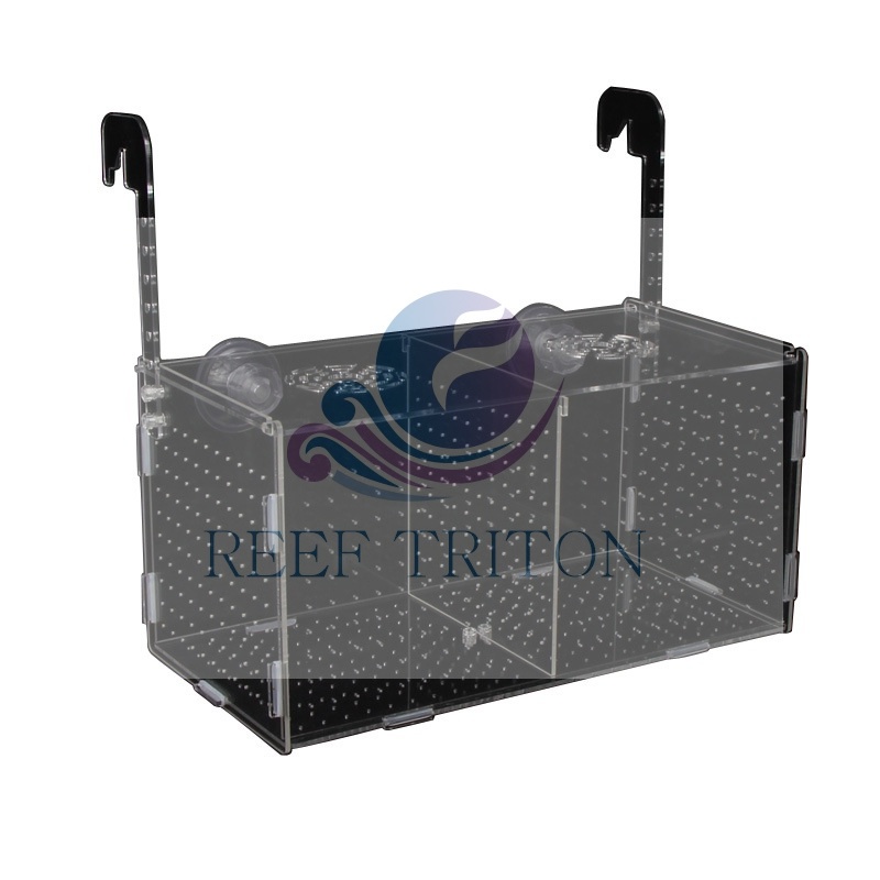 2in1 suction and hook acrylic quarantine box fish tank aquarium ...