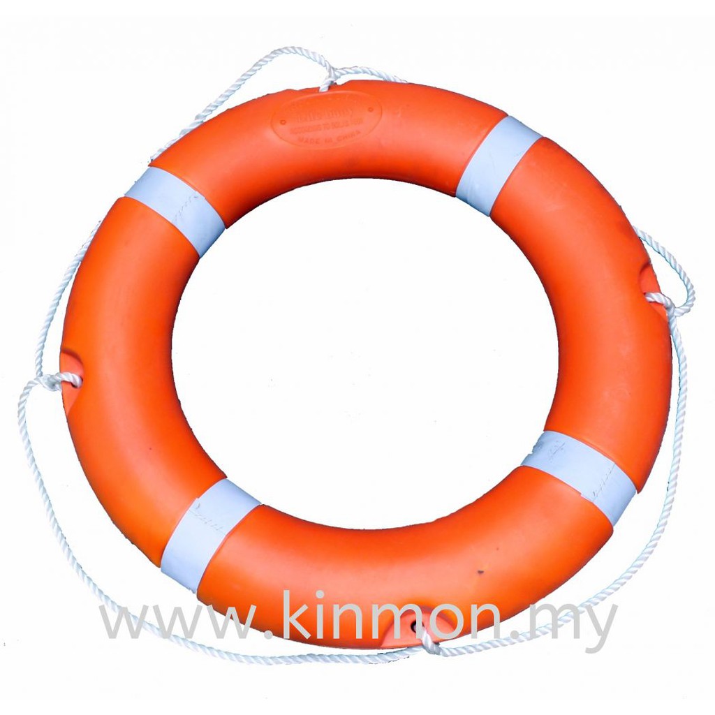 PVC Safety Life Buoy - Marine Safety / Kehidupan PelampunG | Shopee ...