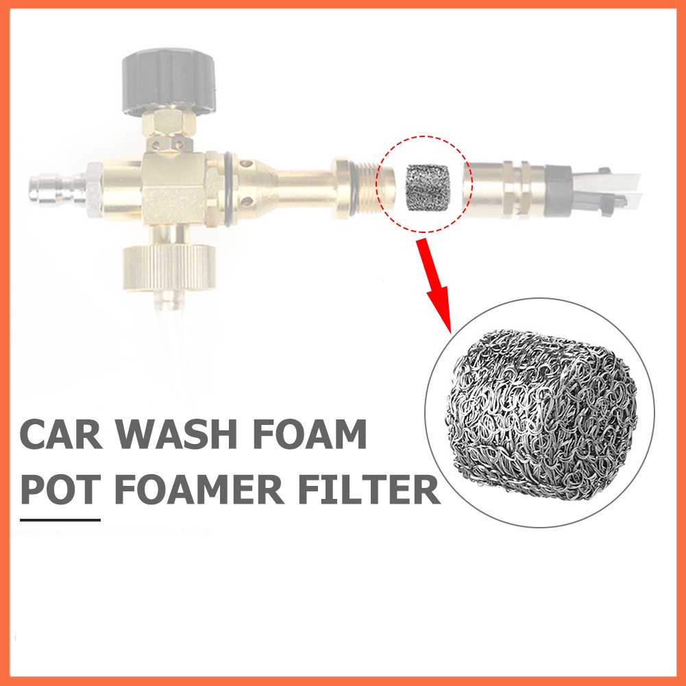 Mesh Filter Stainless Steel Foam Lance Filter High Presure Car Washing ...