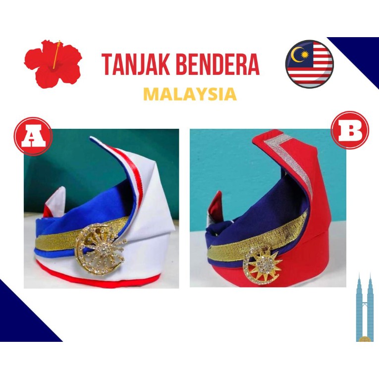 TANJAK / TENGKOLOK MELAYU LELAKI PAHLAWAN NEGERI | Shopee Malaysia