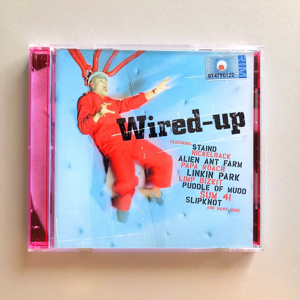 ORIGINAL CD Wired Up (VARIOUS sum41, blink 182,PUDDLE OF MUDD,INCUBUS ...