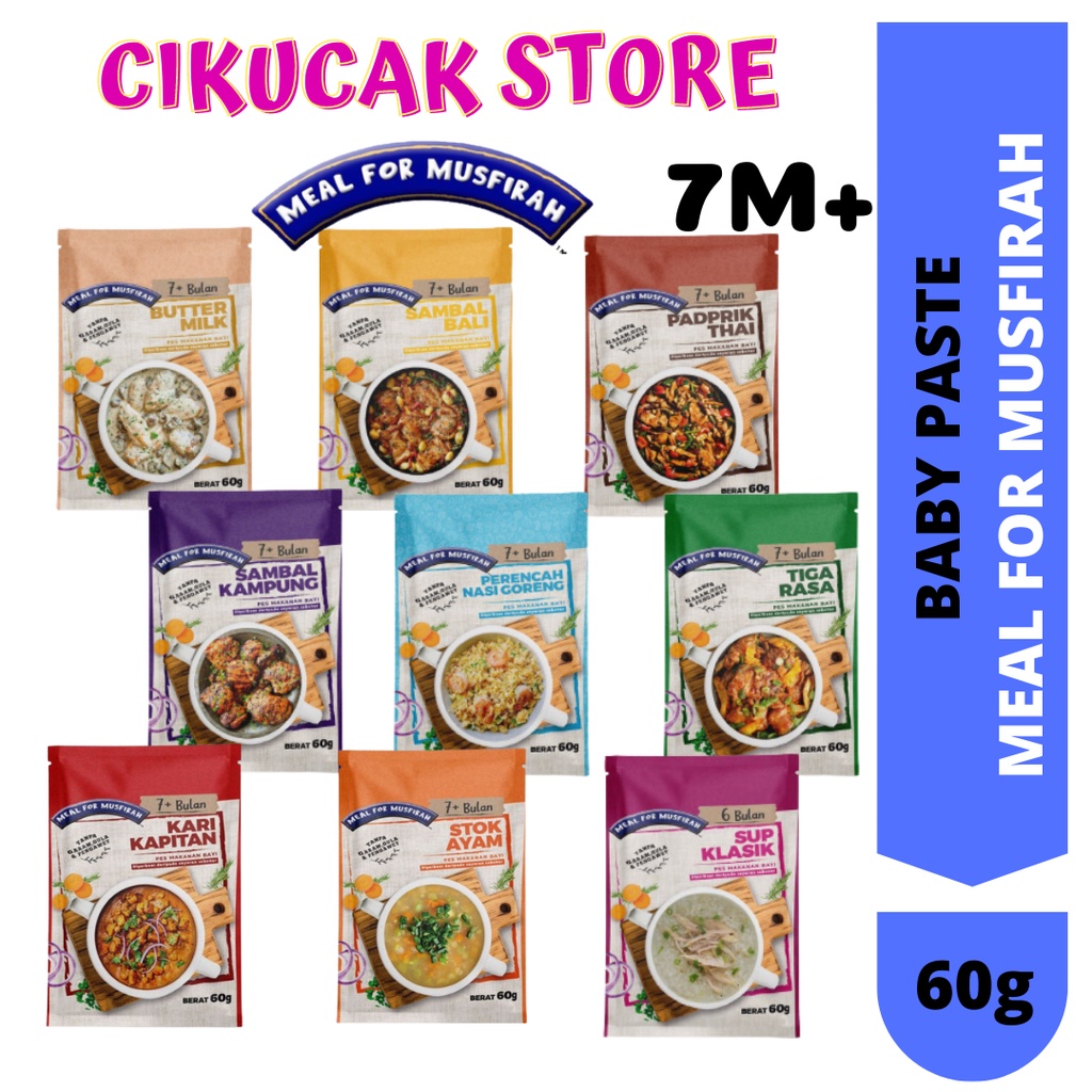 PES MAKANAN BAYI, PASTE BABY FOOD, MEAL FOR MUSFIRAH, 6 BULAN KE ATAS ...