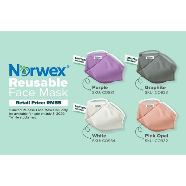 Norwex Face Mask - Pink Opal ( Ready Stock) | Shopee Malaysia