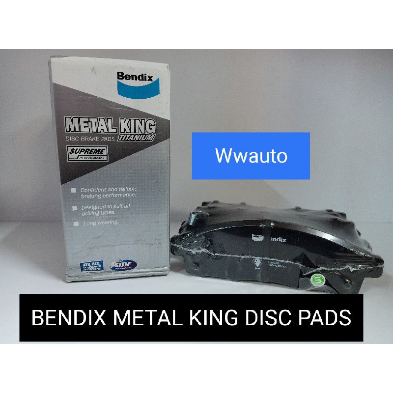 MITSUBISHI PAJERO SPORT REAR DISC PADS (BENDIX METAL KING) | Shopee ...