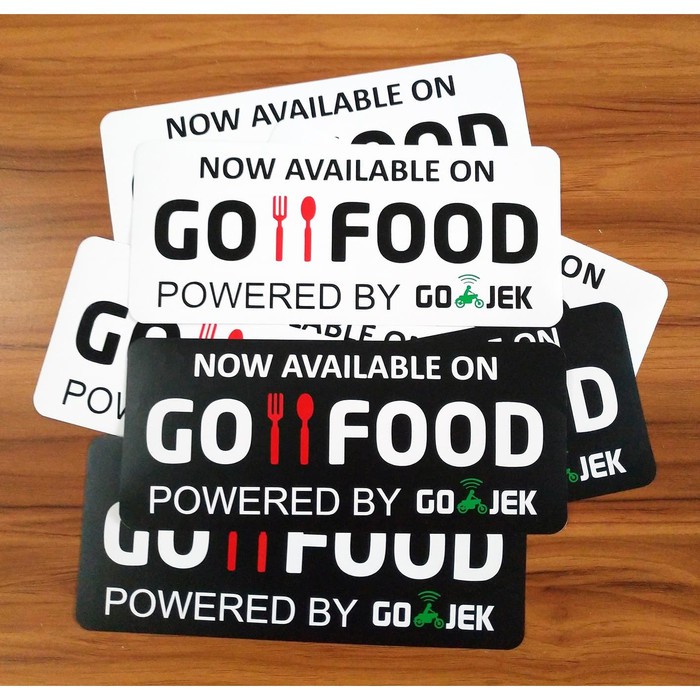 Sticker Cutting Go Food Vinyl Oracal Sticker Outdoor Waterproof 24x10cm ...