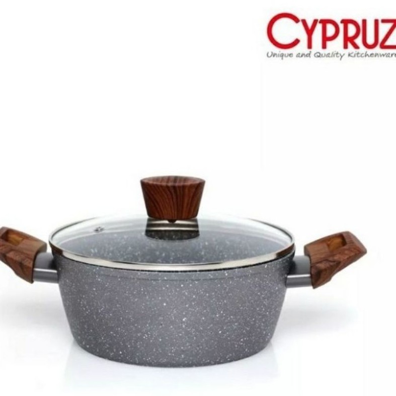 Cypruz Dutch oven Marble pan 20cm • Dutch oven Cypruz ORI | Shopee Malaysia