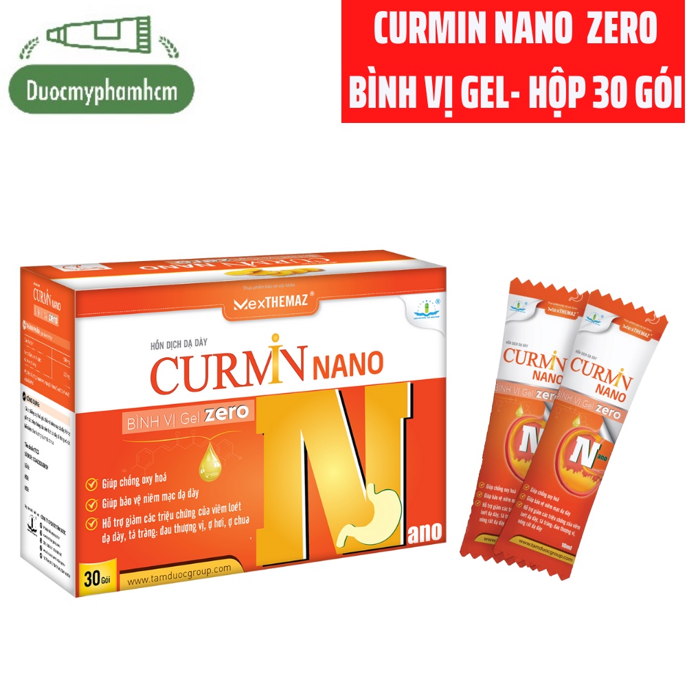 Curmin Nano Stomach Suspension Zero Gel Flavor - 30 packs x 10ml - Can ...