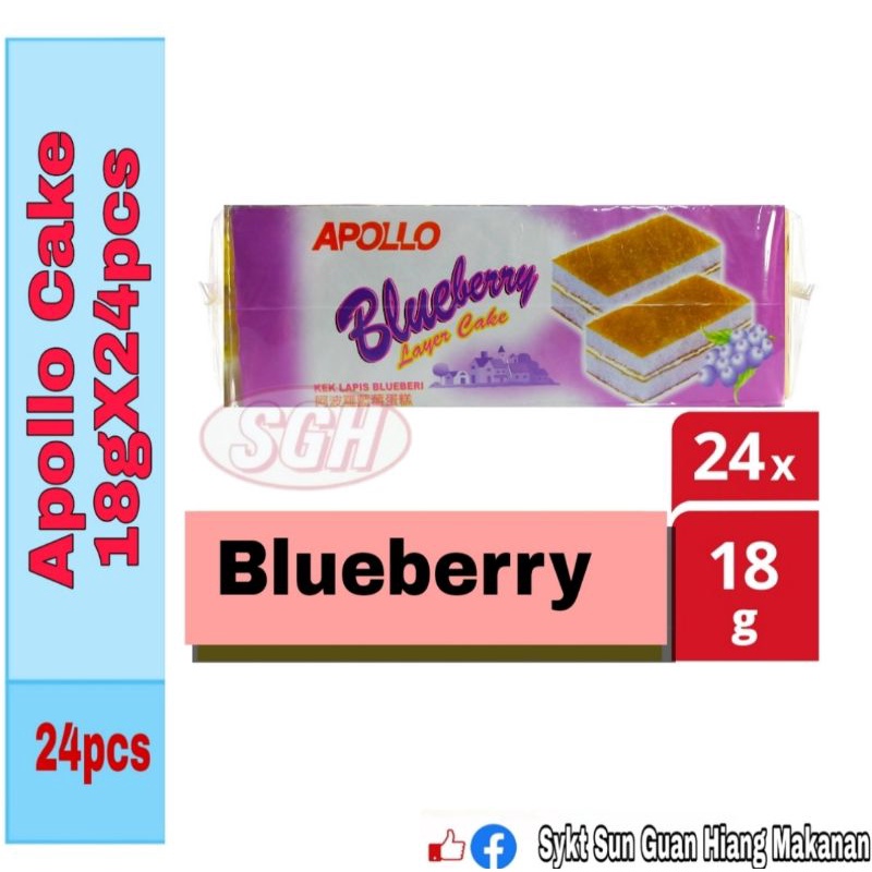 Apollo Cake 18gX24pcs | Shopee Malaysia