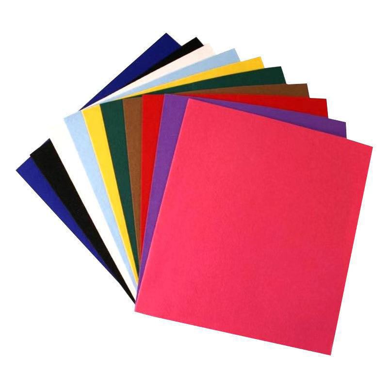 10pcs 2mm Thick Poly Felt Hard Type Polyester Felt Fabric 30 x 30cm ...