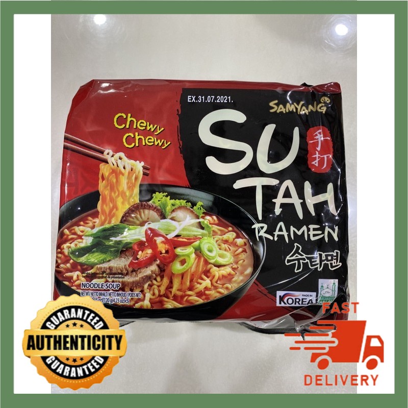 Samyang Sutah Soup flavour (5s x 120g) halal | Shopee Malaysia