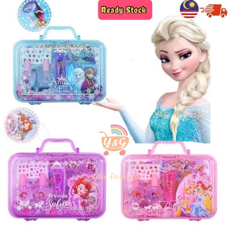 Raya Y&G FULLHOUSE Princess Sofia Nail Polish Nail Art Stickers Set For Kids Girls Gift Jom Raya ...