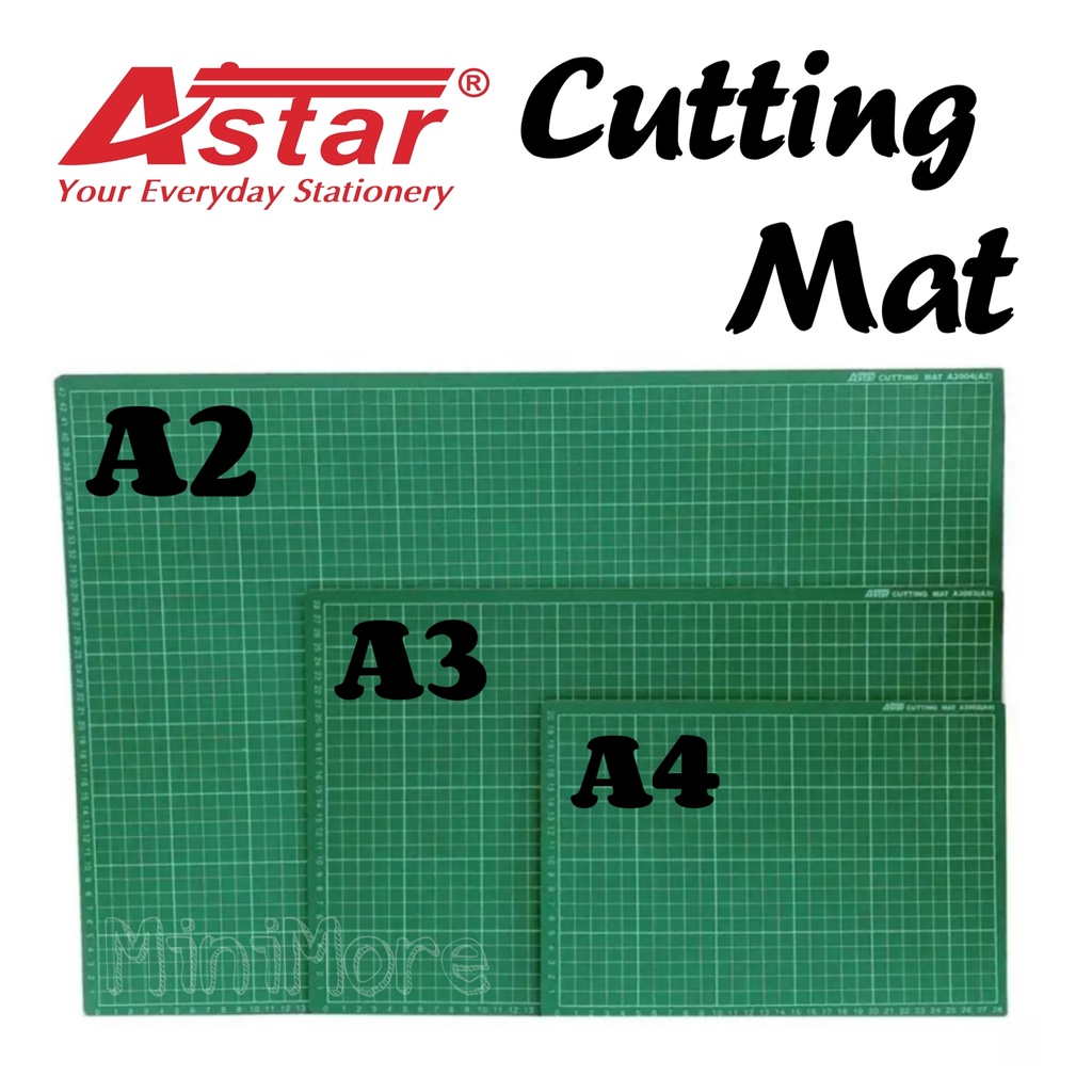 (MiniMore) Astar Cutting Mat - A3/A4 | Shopee Malaysia