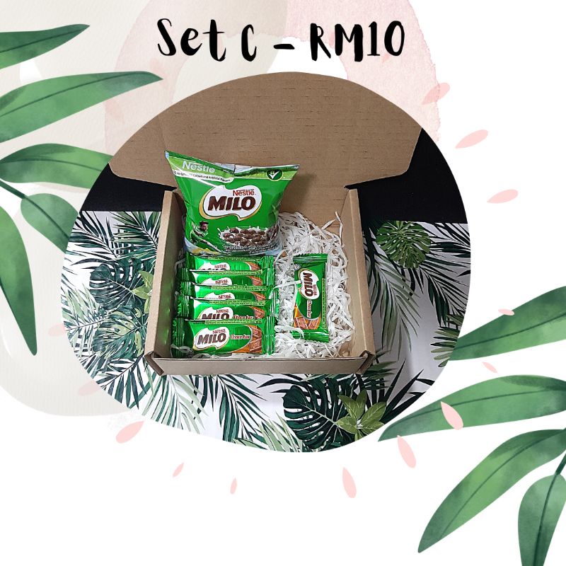 🔥 FREE STICKER GAMBAR 🔥 MILO Gift box Surprise box Chocolate Box Birthday box Hadiah Bajet Murah ...
