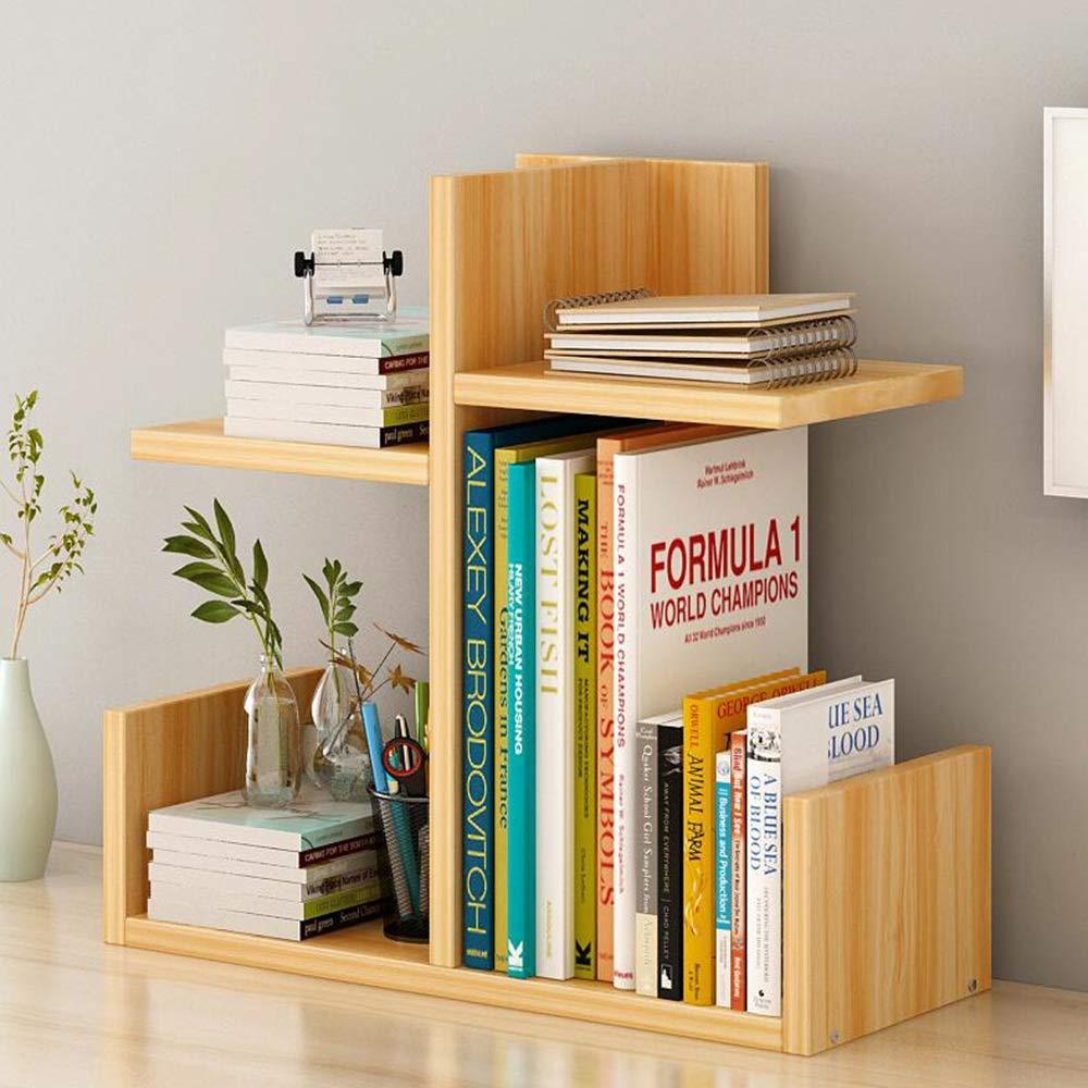 Sturdy Wooden Table Book Shelf Book Storage Book Rack Rak Buku Kayu Rak ...