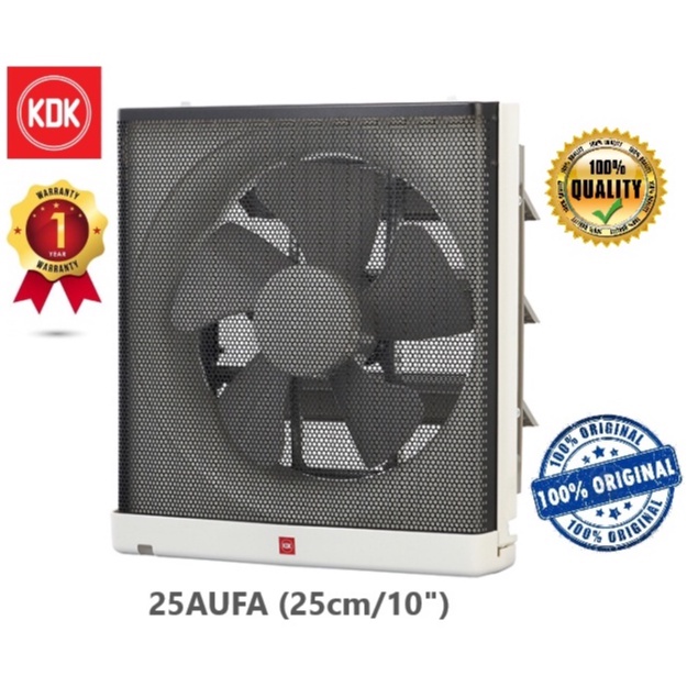 🔥READY STOCK🔥 KDK 25AUFA 10" (25cm) Wall Mounted Ventilation Fan ...