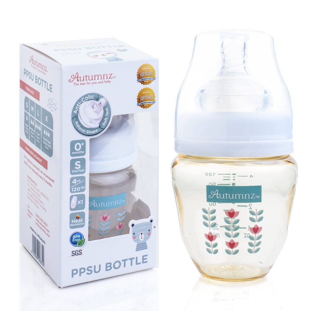 GENUINE Autumnz Botol Susu PPSU, Botol Feeding, Baby Bottle, Wide Neck ...