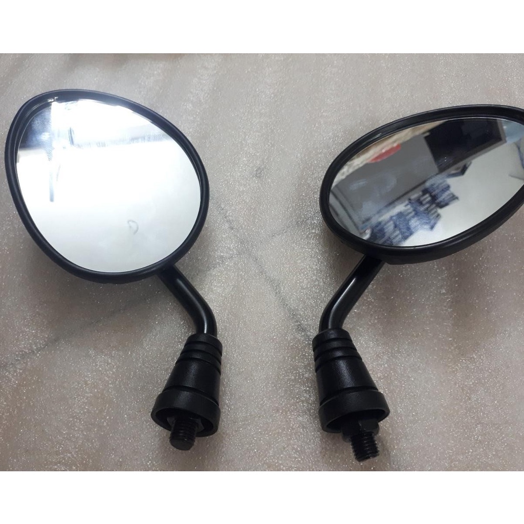Compact, easy-to-see cat-ear motorbike mirrors (a pair) | Shopee Malaysia