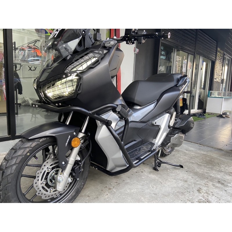 SRC Crash Bar (black colour) for Honda Adv-150 | Shopee Malaysia