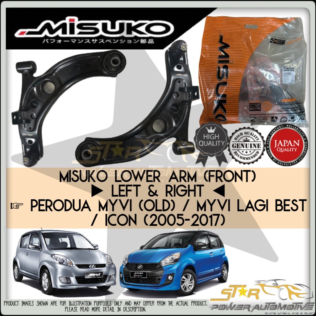 MISUKO Perodua Myvi Old / Myvi Lagi Best / Icon (2005-2017) Premium ...
