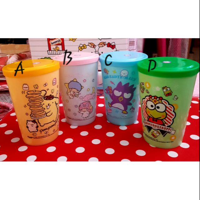 Sanrio characters reuseable plastic cup | Shopee Malaysia