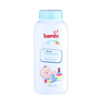 Bambi Baby Powder Woody Powdery 100gr | Shopee Malaysia