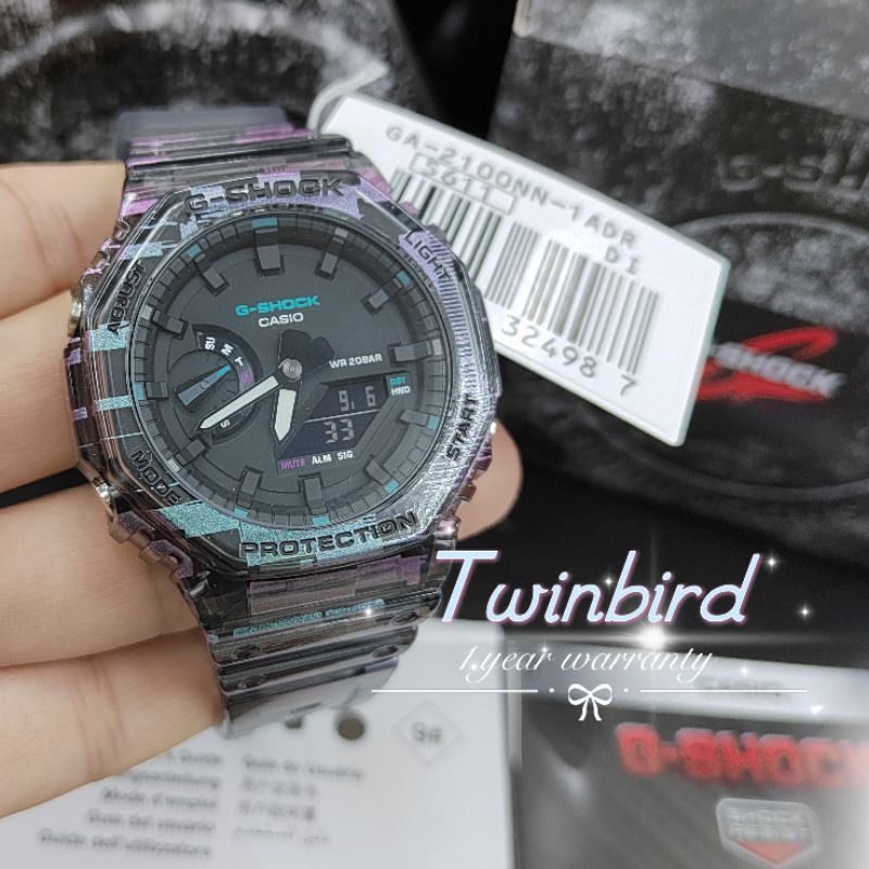 🎏 Casio G-Shock Analog-Digital 2100 Series GA-2100NN-1 GA-2100NN GA ...