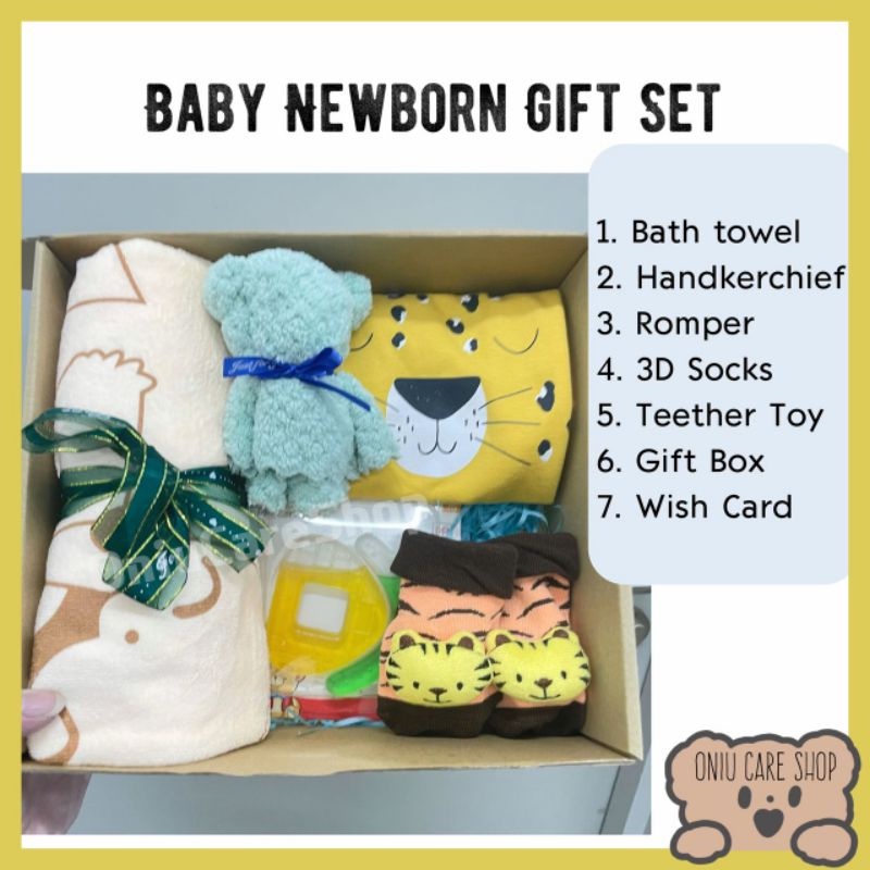 Bayi Hadiah BABY NEWBORN FULL MOON HAMPER/BABY NEWBORN GIFT BOX -BABY ...